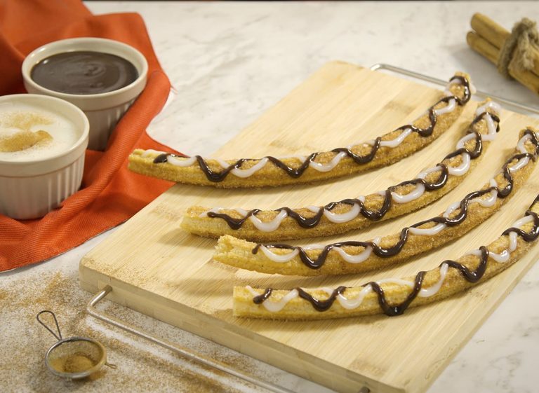 Churros con dip de arroz con leche - D'Gari
