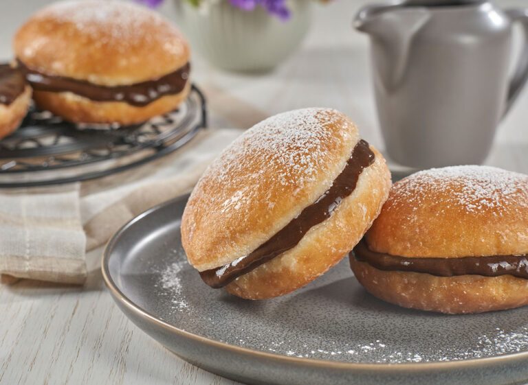 Berlinesas con pudín de chocolate - D'Gari