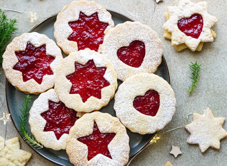 Galletas de estrella con mermelada - D'Gari